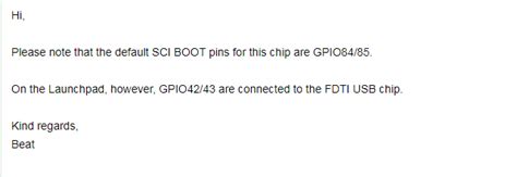 Launchxl F28379d A Problem About Dsp2879d Launchpad Using C2prog Sci