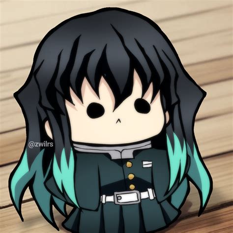 Muichiro Chibi 💕 Garabatos Lindos Dibujos Animados Bonitos