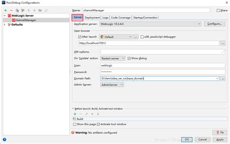 Idea如何部署项目到weblogicidea20241配置weblogic Csdn博客