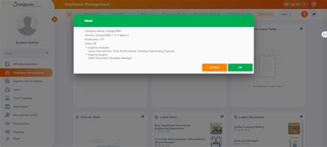 Orangehrm Version 712 Redefines Hr Management Orangehrm