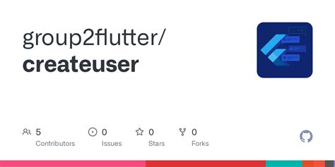 Github Group2fluttercreateuser