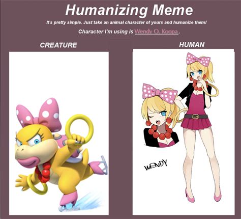 Wendy O Koopa As A Human By Lopdrieuna On Deviantart