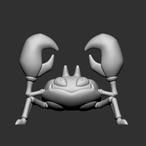 Stl File Krabby And Kingler Pokemons 🐉・3d Print Design To Download・cults