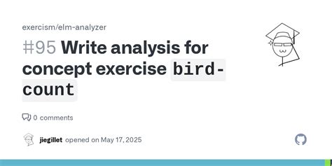write analysis for concept exercise `bird count` · issue 95 · exercism