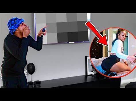 LEAVING MY IPHONE CONNECTED TO OUR TV AND PLAYING VIDEOS FROM MY SNEAKY LINK PRANK ON BabeFRIEND