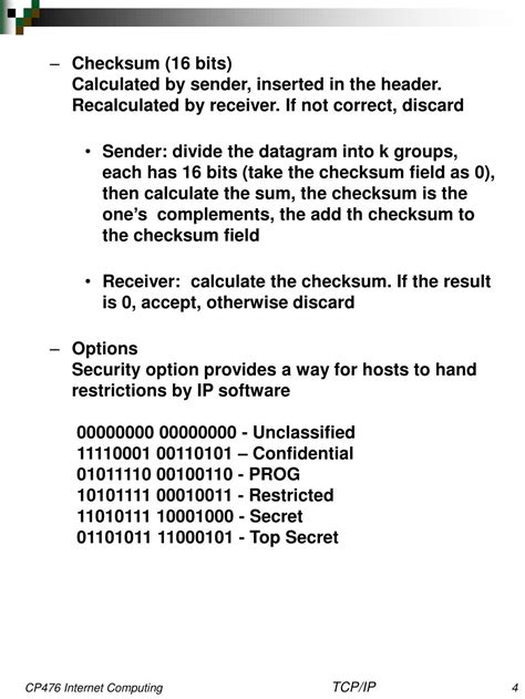 Ppt Lecture 3 Tcp Ip Powerpoint Presentation Free Download Id7000759