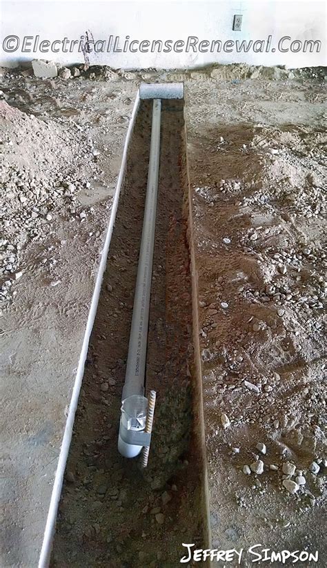 How Deep Does Electrical Conduit Need To Be Buried Under Concrete