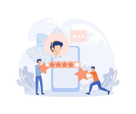 다양한 온라인 설문 조사 및 평가 아이콘 사용자 경험 개념 평면 벡터 현대 그림 프리미엄 벡터