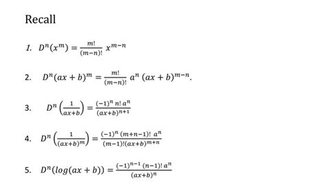 Nth Derivatives Pptx