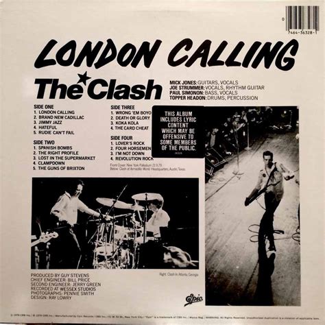 The Clash ‎ London Calling 1979