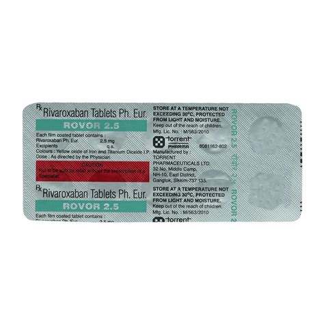 Rovor 25mg Tablet View Usage Side Effects Price And Subtitute Egmedi