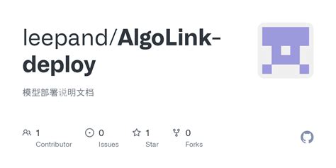 Github Leepand Algolink Deploy