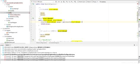 Orgapacheshirowebmgtdefaultwebsecuritymanager无法转换为javalangsecuritymanager不兼容的类型 Org