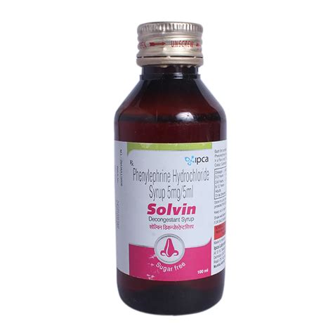 Solvin Decongestant Syrup View Usage Side Effects Price And