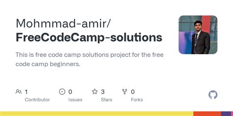 Github Mohmmad Amir Freecodecamp Solutions This Is Free Code Camp Solutions Project For The