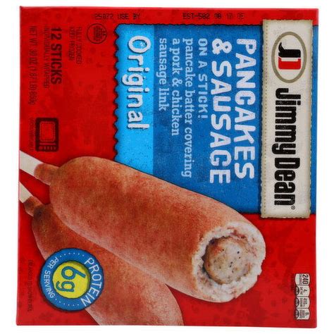 Jimmy Dean Pancakes And Sausage Original 25 Ounce 12 Count Super