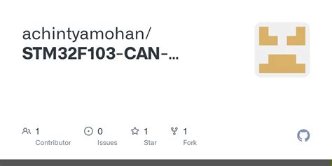 GitHub Achintyamohan STM F CAN Example