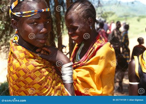 Ethnic Karamojong Women Karamoja Uganda Editorial Stock Image Image