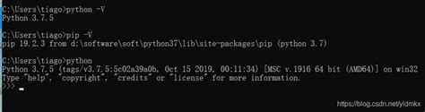 Python375安装(windows10附pip更换下载源) Csdn博客 Python375安装(windows10附pip更换下载源) Csdn博客