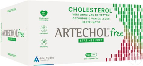 Artechol Free Ondersteunt Een Goed Cholesterolgehalte Zonder Statines