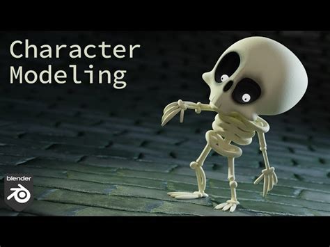 Free Video Character Modeling Skeleton With The Skin Modifier In Blender From Joey Carlino