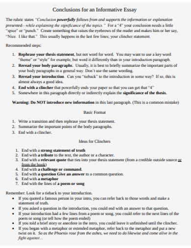 Informative Text Examples