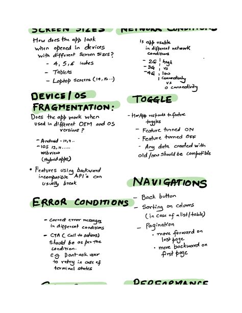 mobile app testing checklist automation hacks