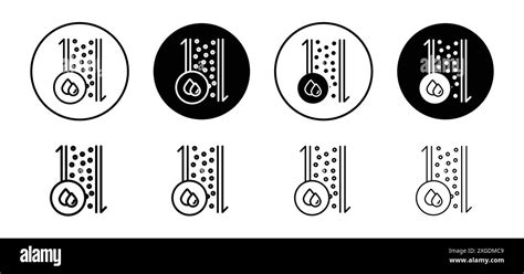 Blood Flow Icon Vector Logo Set Collection For Web App Ui Stock Vector