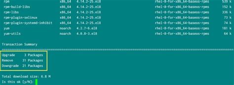 6 practical examples of yum history to rollback updates and patches