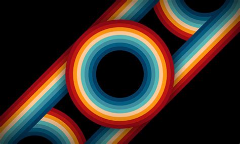 빈티지 줄무늬 배경 포스터 배너 샘플 1970년대 1900년대 70년대 80년대 90년대의 복고풍 색상 레트로 빈티지 70년대