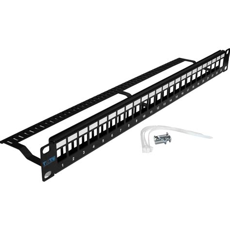 Патч панель Twt наборная 24 порта Utp 1u