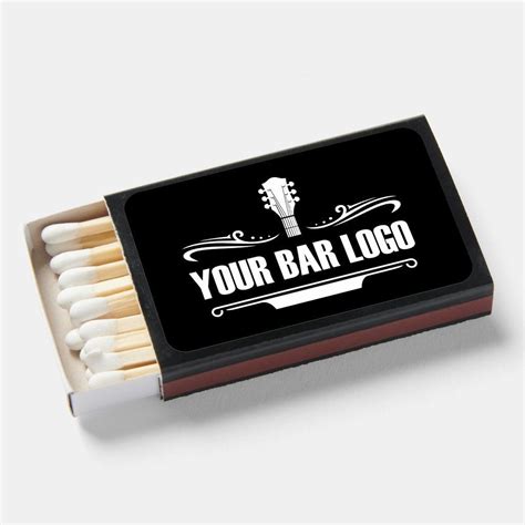Choose Color Matchboxes For Your Bar Or Restaurant Logo