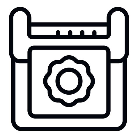 Print Plotter Icon Outline Vector Printer Machine 20088073 Vector Art