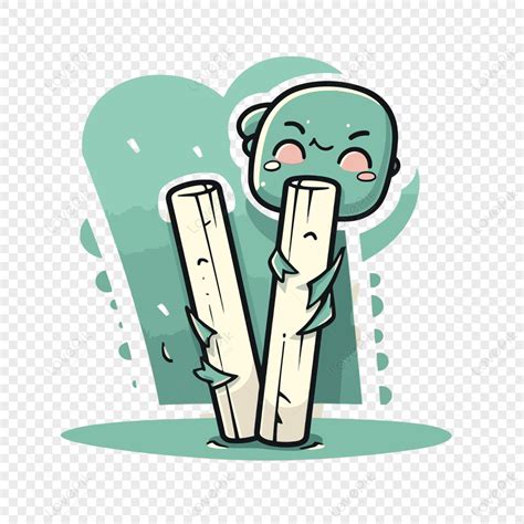 귀여운 스틱 마스코트 개념 벡터 일러스트 클립 아트상표 Png 일러스트 무료 다운로드 Lovepik