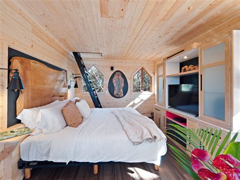 Tiny Off Grid 575 Sq Ft Treehouse With Ocean Views On The Market