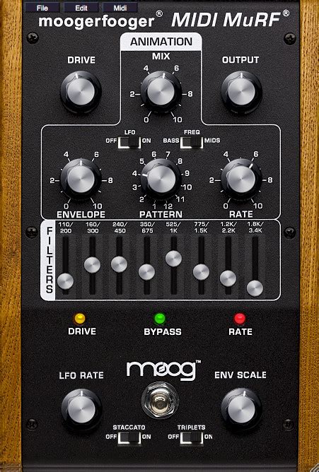 Moog Music Murfcontroller Comprehensive Daw Control Of The Mf 105m
