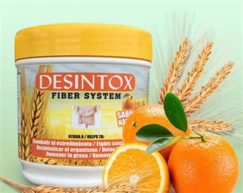 Desintox Fiber Orange Natural Detox Cleanse Supplement Buy Now
