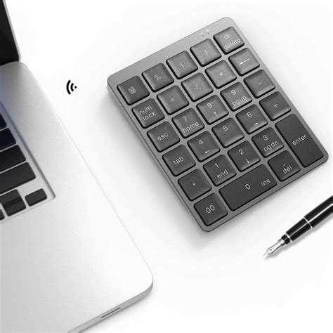 Key Wireless USB Keyboard Extension Number Pad MIni Numeric Keypad Numpad Extension For