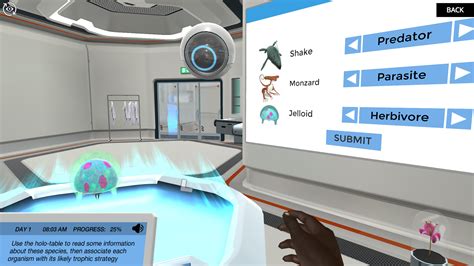 Foraging Virtual Lab Labster