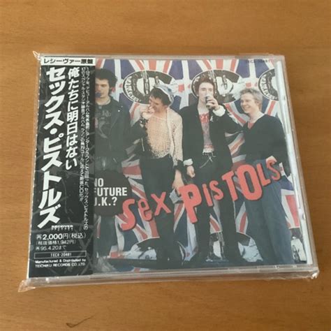 Sex Pistols No Future U K Japan Cd Obi Tecx 20481 Ebay