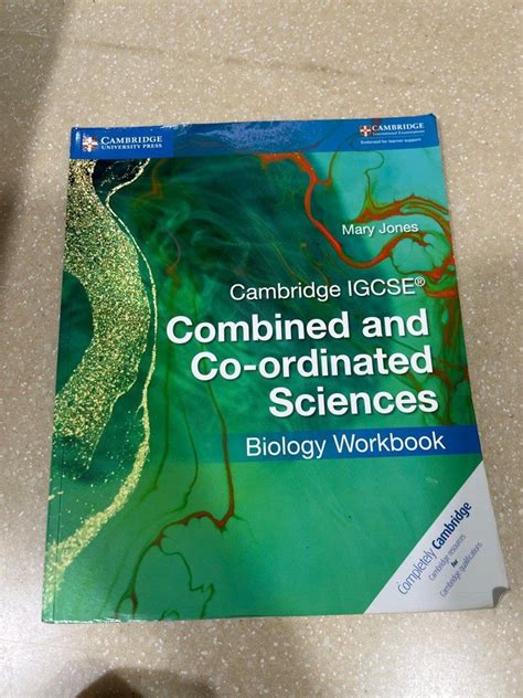 Igcse Coordinated Science Biology Workbook Hobbies And Toys Books And Magazines Textbooks On