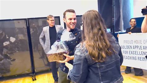 Chicago Teacher Joseph Cella Receives Golden Apple Award Fox 32 Chicago