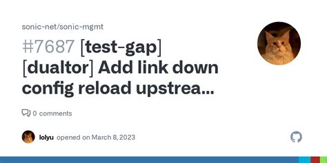 Test Gap Dualtor Add Link Down Config Reload Upstream Testcase