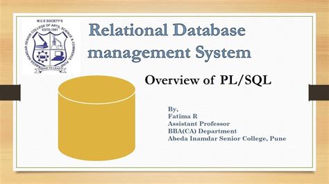 Chapter Session Overview Of SQL YouTube