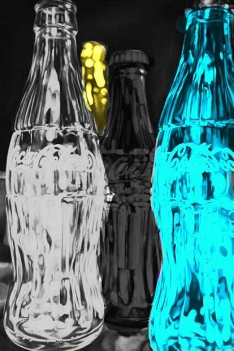 Coke In Color Color Splash Color Pop Black And White Pictures