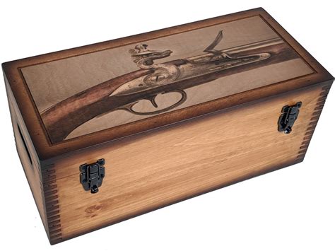 Flintlock Pistol Storage Box Etsy