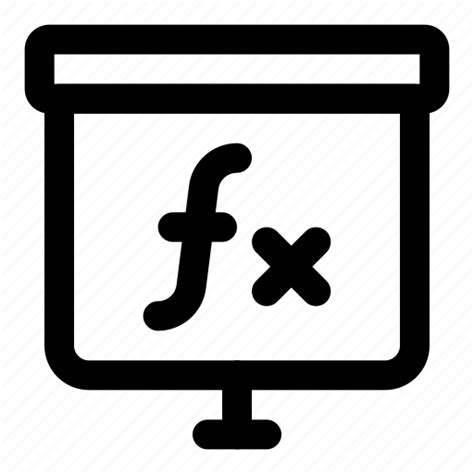Formula Equation Math Calculation Problem Solving Icon Download On Iconfinder