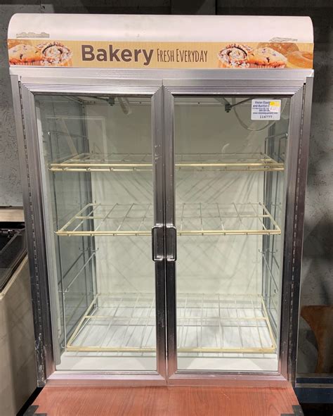42 Dry Countertop Donut Bagel Pastry Bakery Display Case Led Lighting