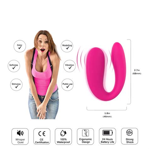 Jual U Shaped Portable Vibrating Egg Wear Erotic Couple Clitoris Stimulation G Spot Vibration