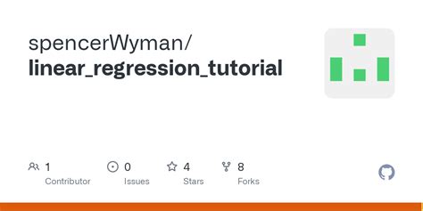 GitHub SpencerWyman Linear Regression Tutorial